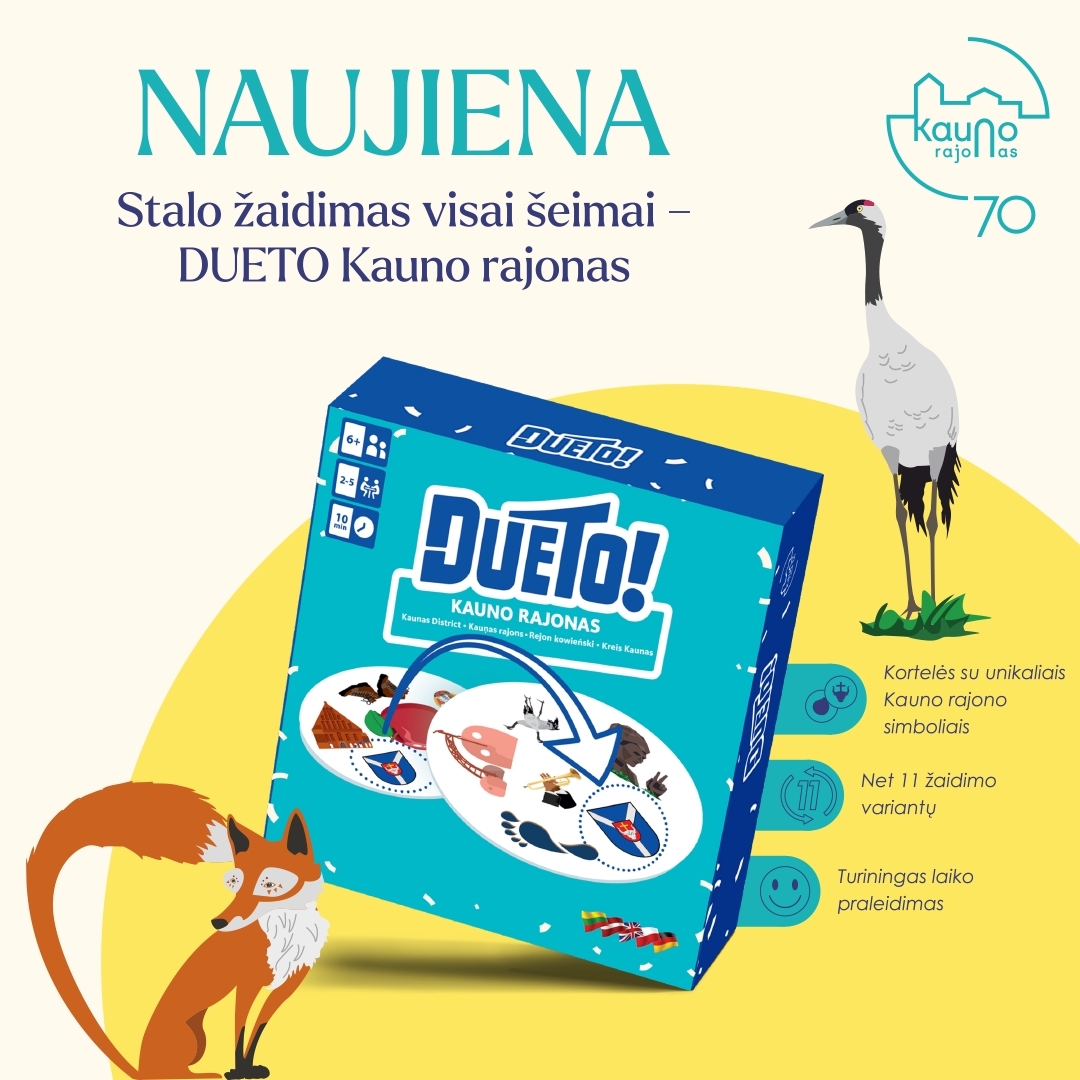 Žaidimas „DUETO Kauno rajonas” | Kauno rajonas