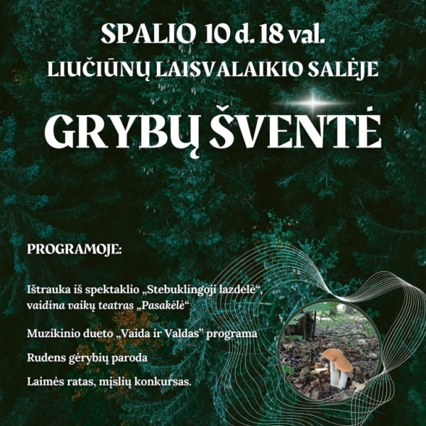 Renginys „Grybų šventė“ | Kauno rajonas